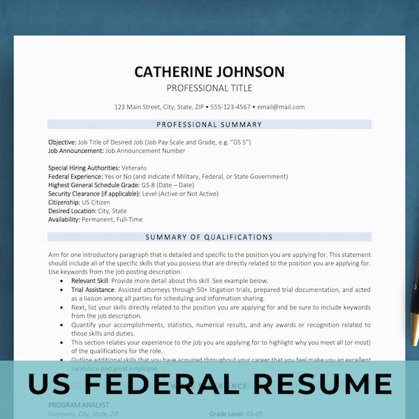 Google Docs Legal Resume Template - Etsy