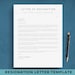 Google Docs Resignation Letter Template | Simple Heartfelt 2 Weeks ...