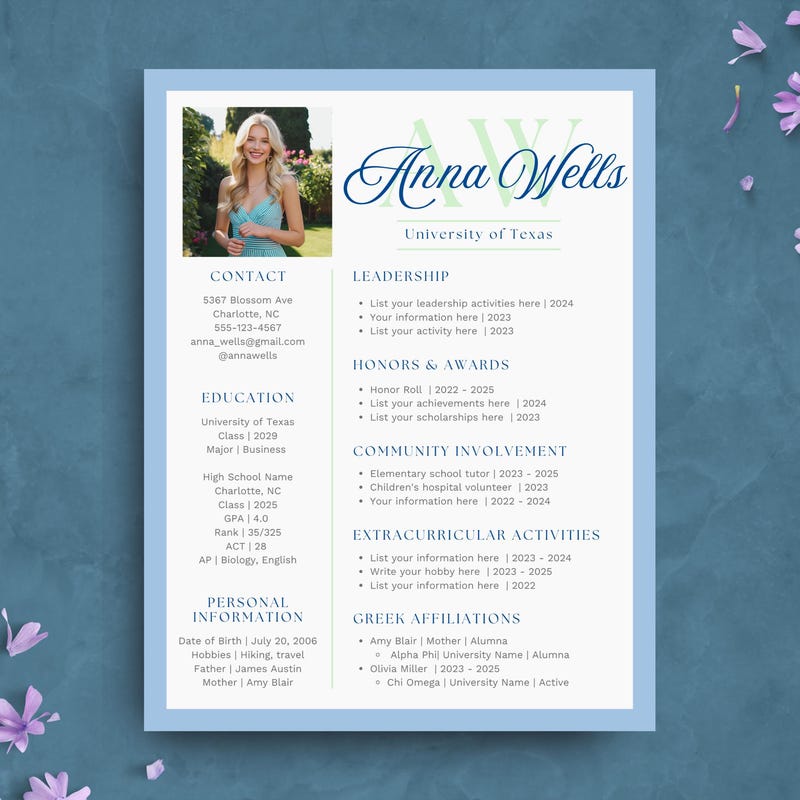 Best Resume Template - Etsy