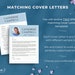 Sorority Resume Template With Photo Editable Blue Rush Resume - Etsy