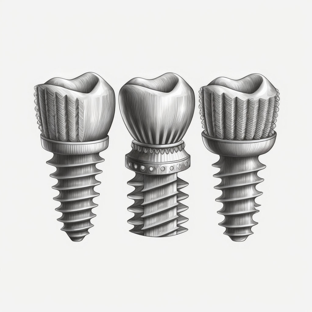 Three Dental Implant Series Three Dental Implants With Miraculous ...