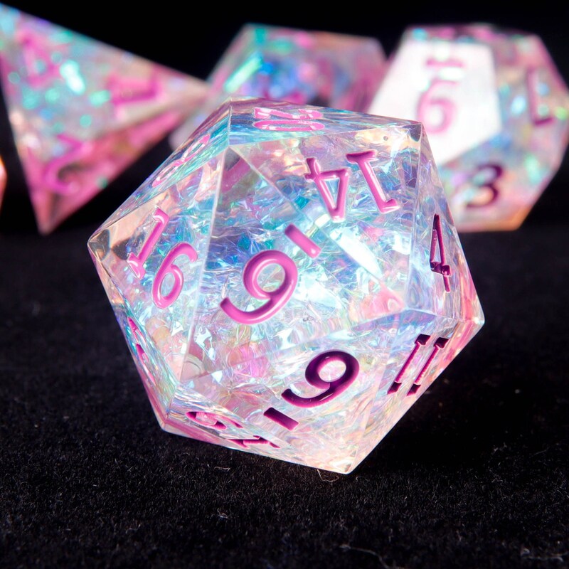 Pink Dice - Etsy