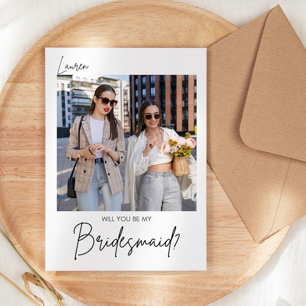 Bridesmaid Invite - Etsy