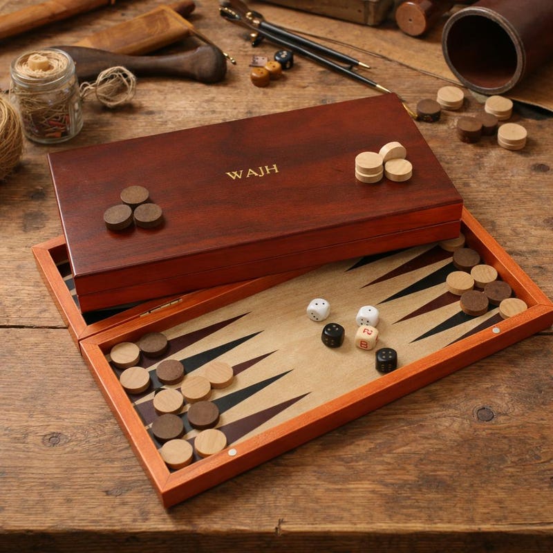 Magnetic Backgammon - Etsy UK