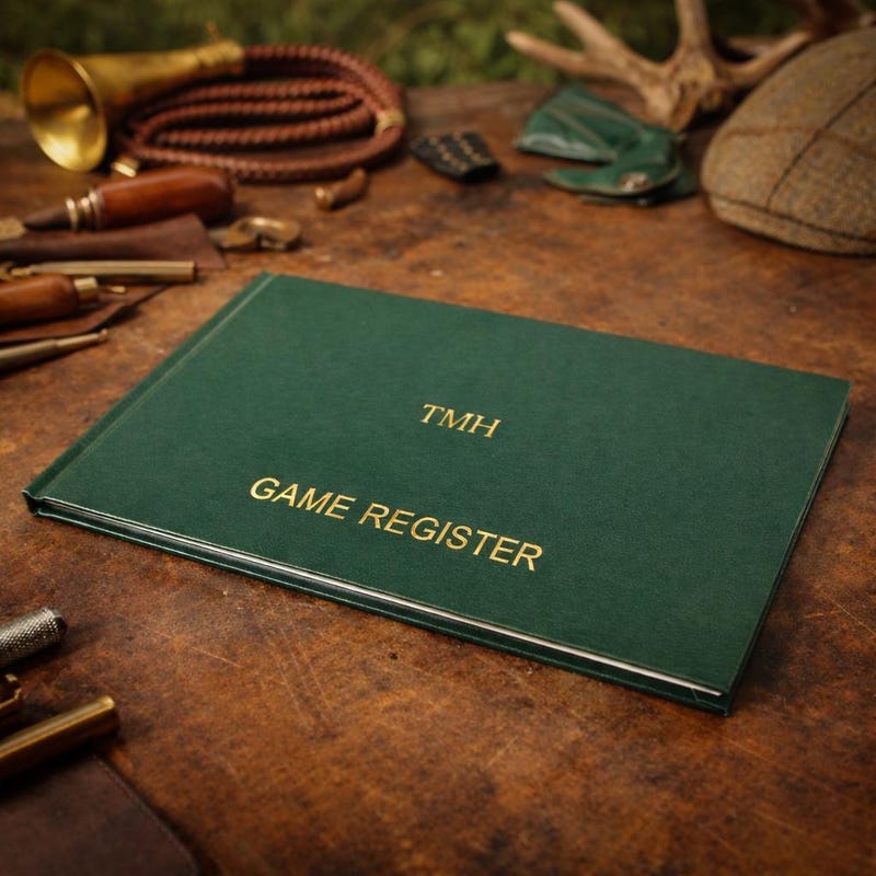 Custom Game Register Book - Etsy