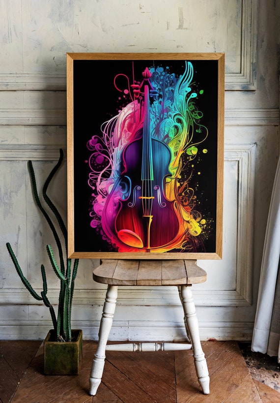Rainbow Violin