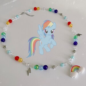 Handmade Fluttershy Inspired Necklace My Little Pony Friendship is ...