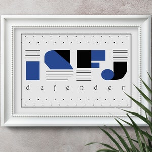 ISFJ Defender Myers Briggs Mbti Personality Type, ISFJ Minimal ...
