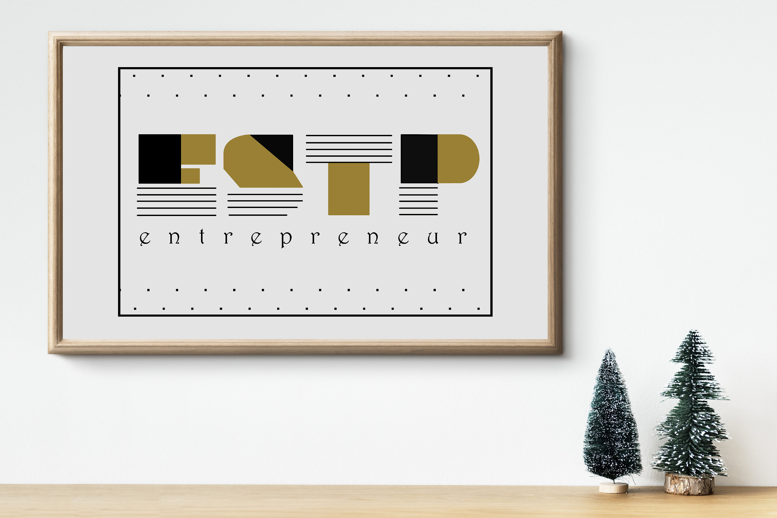 ESTP Entrepreneur Myers Briggs Mbti Personality Type, ESTP Minimal ...