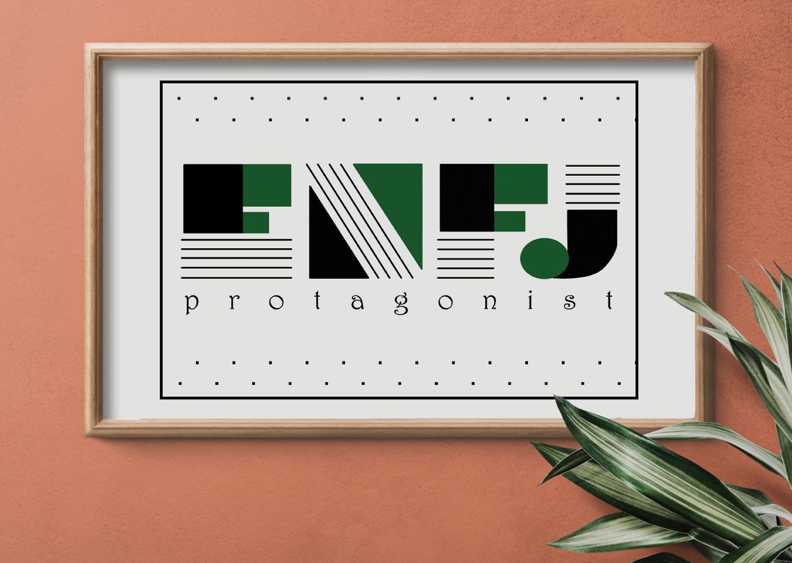 ENFJ Protagonist Myers Briggs Mbti Personality Type, ENFJ Minimal ...