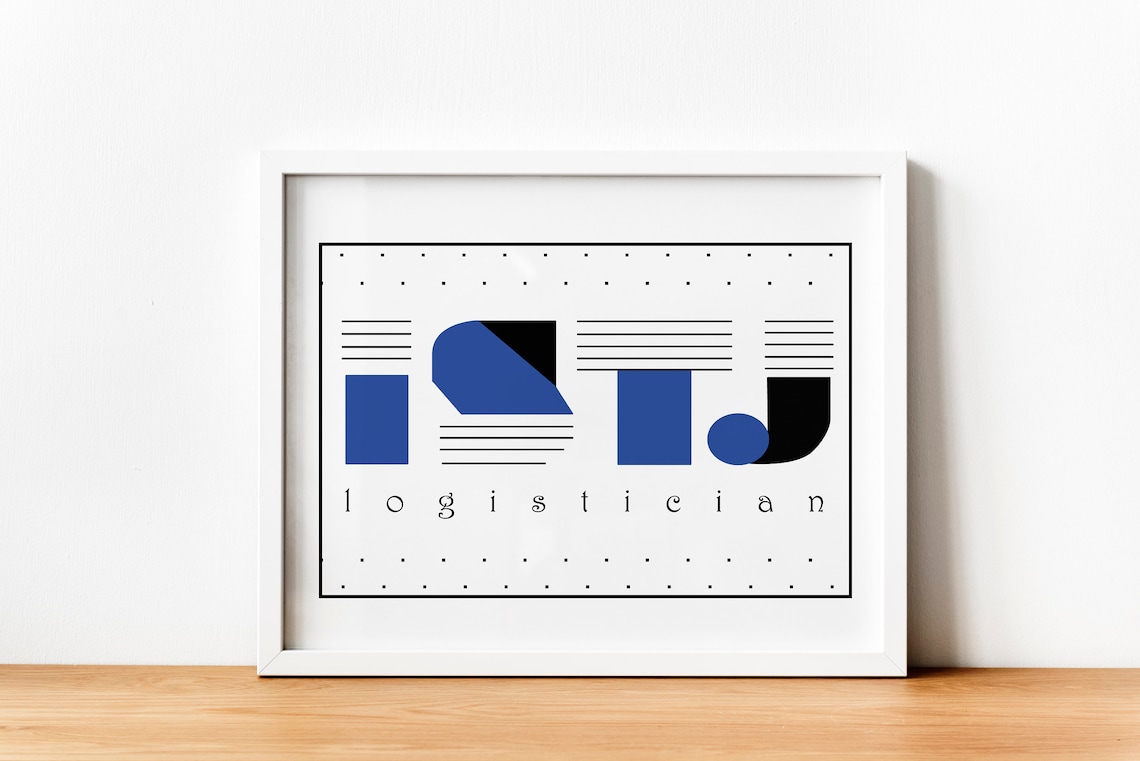 ISTJ Logistician Myers Briggs Mbti Personality Type, ISTJ Minimal Shelf ...