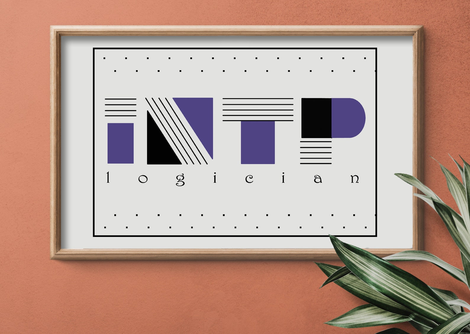 INTP Logician Myers Briggs Mbti Personality Type, INTP Minimal ...