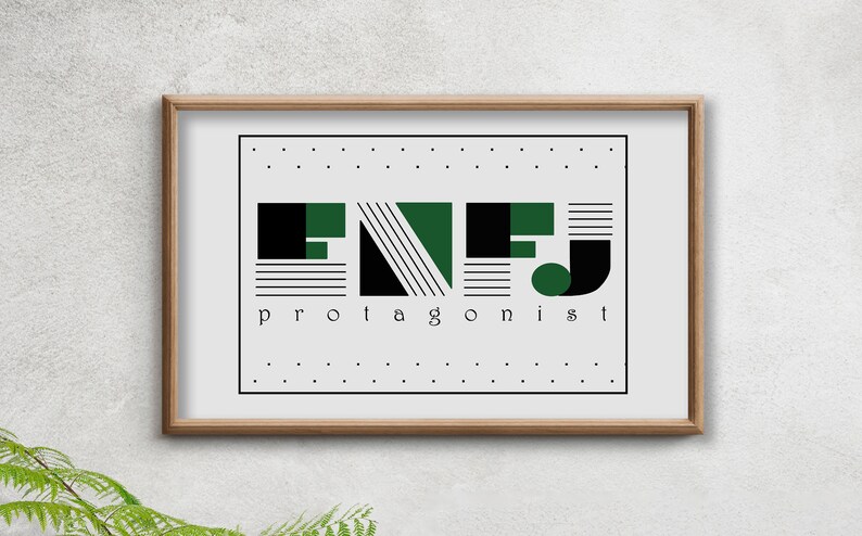 ENFJ Protagonist Myers Briggs Mbti Personality Type, ENFJ Minimal ...