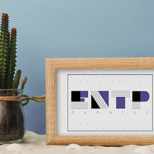 ENTP Debater Myers Briggs Mbti Personality Type, ENTP Minimal ...