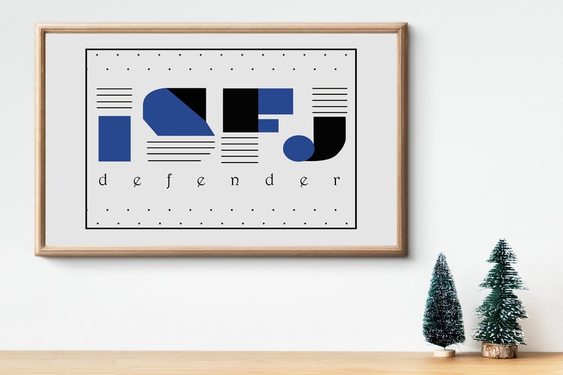 ISFJ Defender Myers Briggs Mbti Personality Type, ISFJ Minimal ...