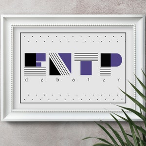 ENTP Debater Myers Briggs Mbti Personality Type, ENTP Minimal ...