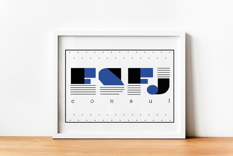 ESFJ Consul Myers Briggs Mbti Personality Type, ESFJ Minimal Typography ...