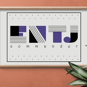 ENTJ Commander Myers Briggs Mbti Personality Type, ENTJ Minimal ...