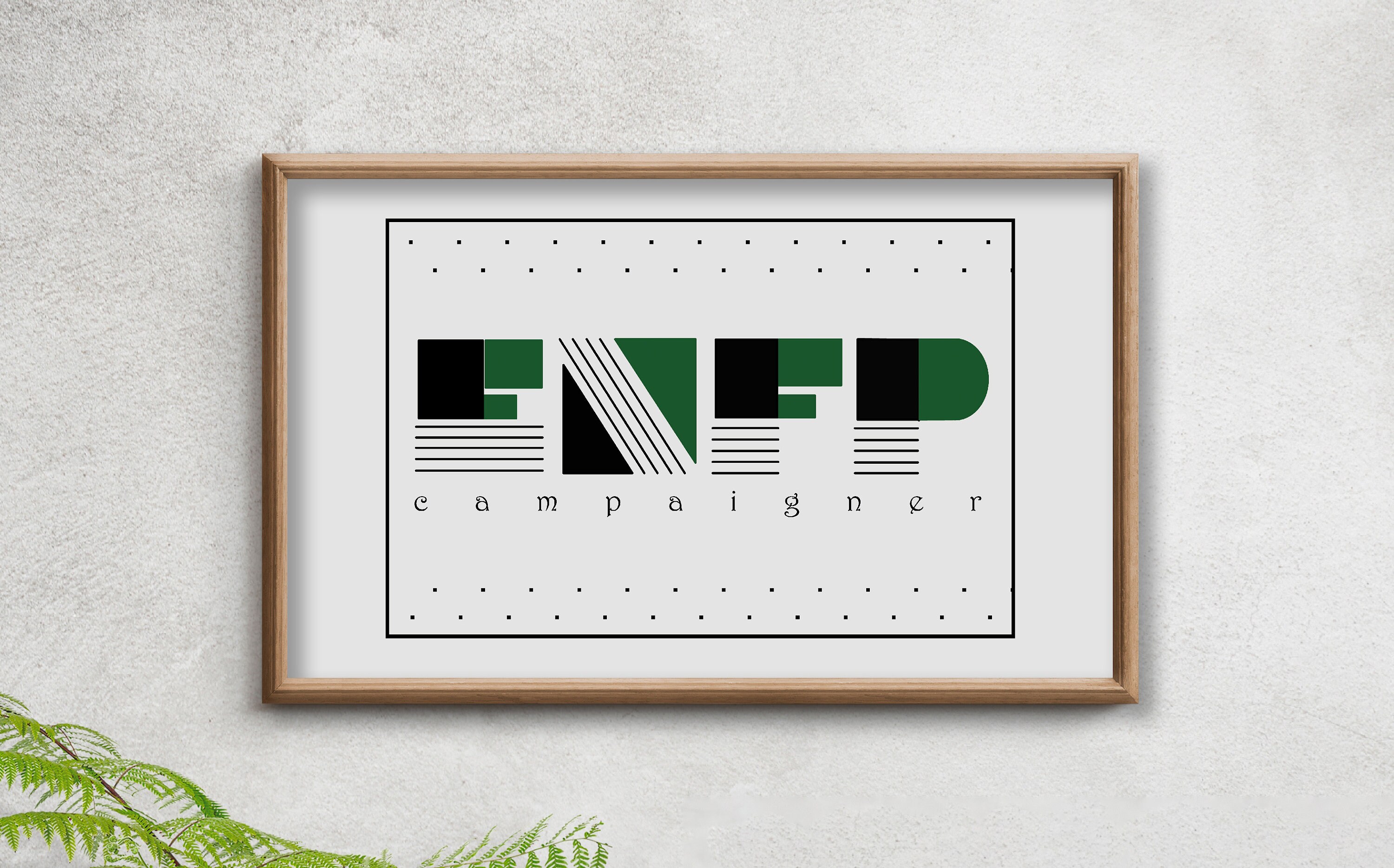 ENFP Campaigner Myers Briggs Mbti Personality Type, ENFP Minimal Shelf ...