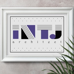 INTJ Architect Myers Briggs Mbti Personality Type, INTJ Minimal ...