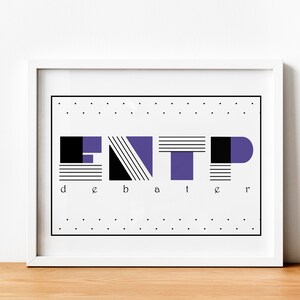 ENTP Debater Myers Briggs Mbti Personality Type, ENTP Minimal ...