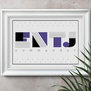ENTJ Commander Myers Briggs Mbti Personality Type, ENTJ Minimal ...