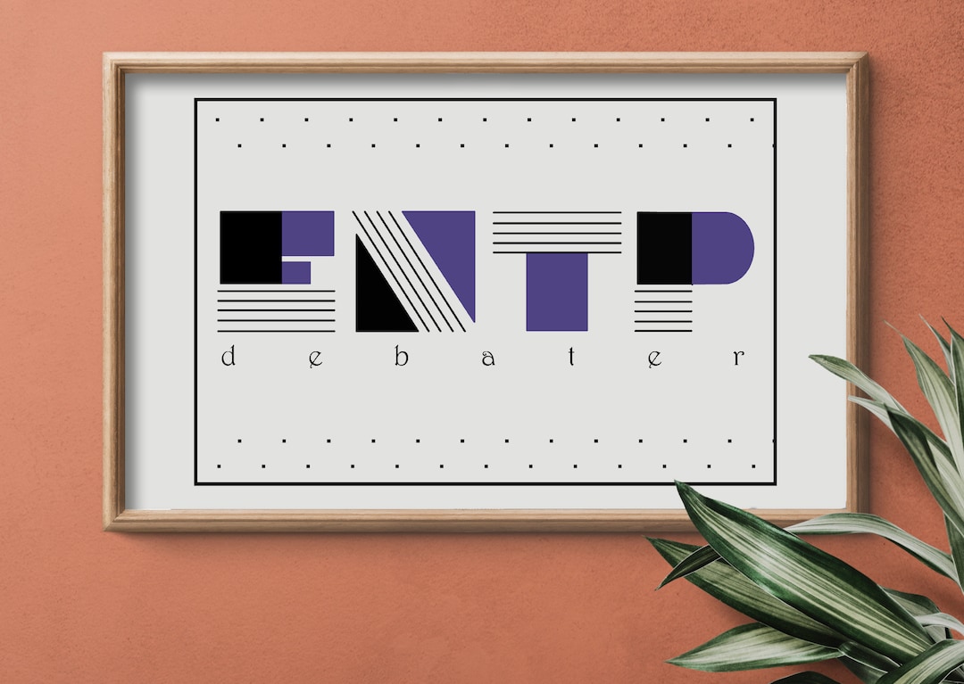 ENTP Debater Myers Briggs Mbti Personality Type, ENTP Minimal ...