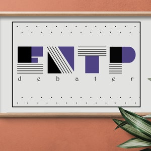 ENTP Debater Myers Briggs Mbti Personality Type, ENTP Minimal ...