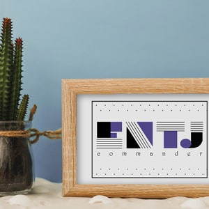 ENTJ Commander Myers Briggs Mbti Personality Type, ENTJ Minimal ...