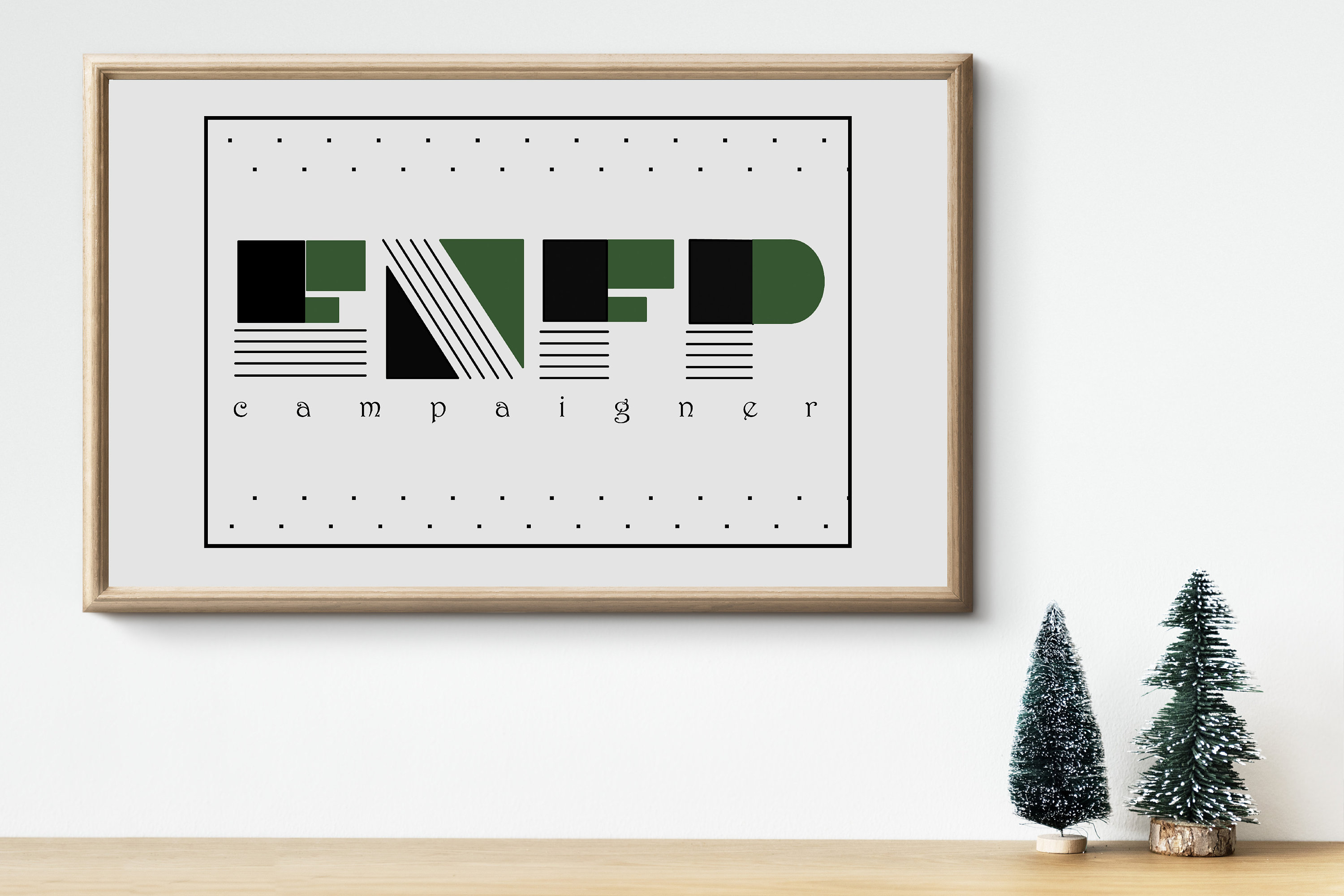 ENFP Campaigner Myers Briggs Mbti Personality Type, ENFP Minimal Shelf ...