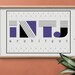 INTJ Architect Myers Briggs Mbti Personality Type, INTJ Minimal ...
