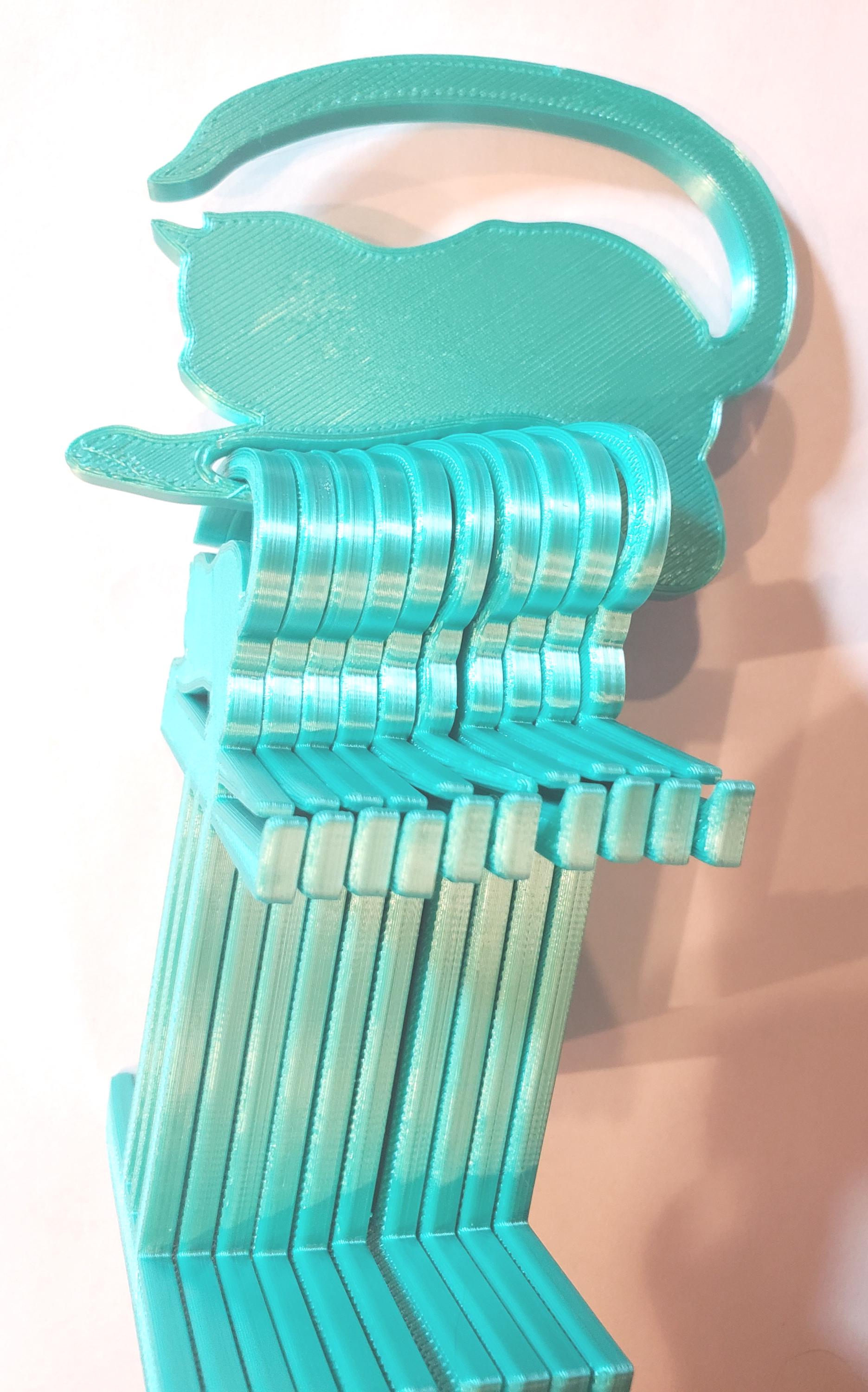 Crouching Cat Yarn Bobbin 3D Printer File - Etsy
