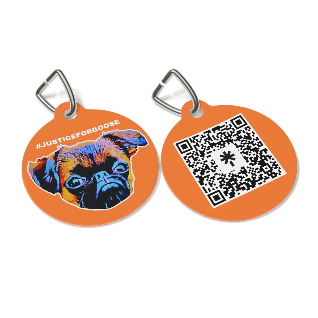 Scannable Dog Tag - Etsy