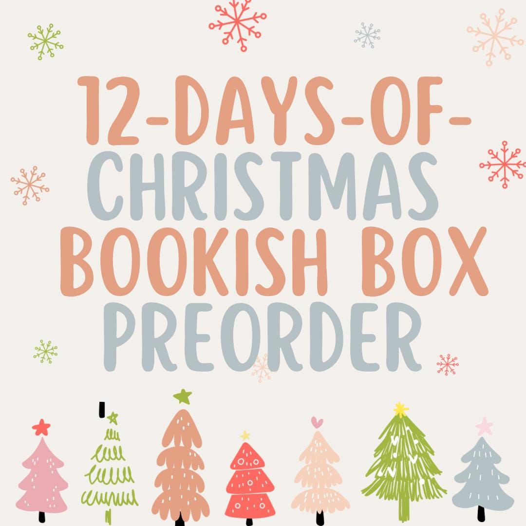 Mystery Bookish Advent Calendar 12 Days of Christmas Book Girls Book ...