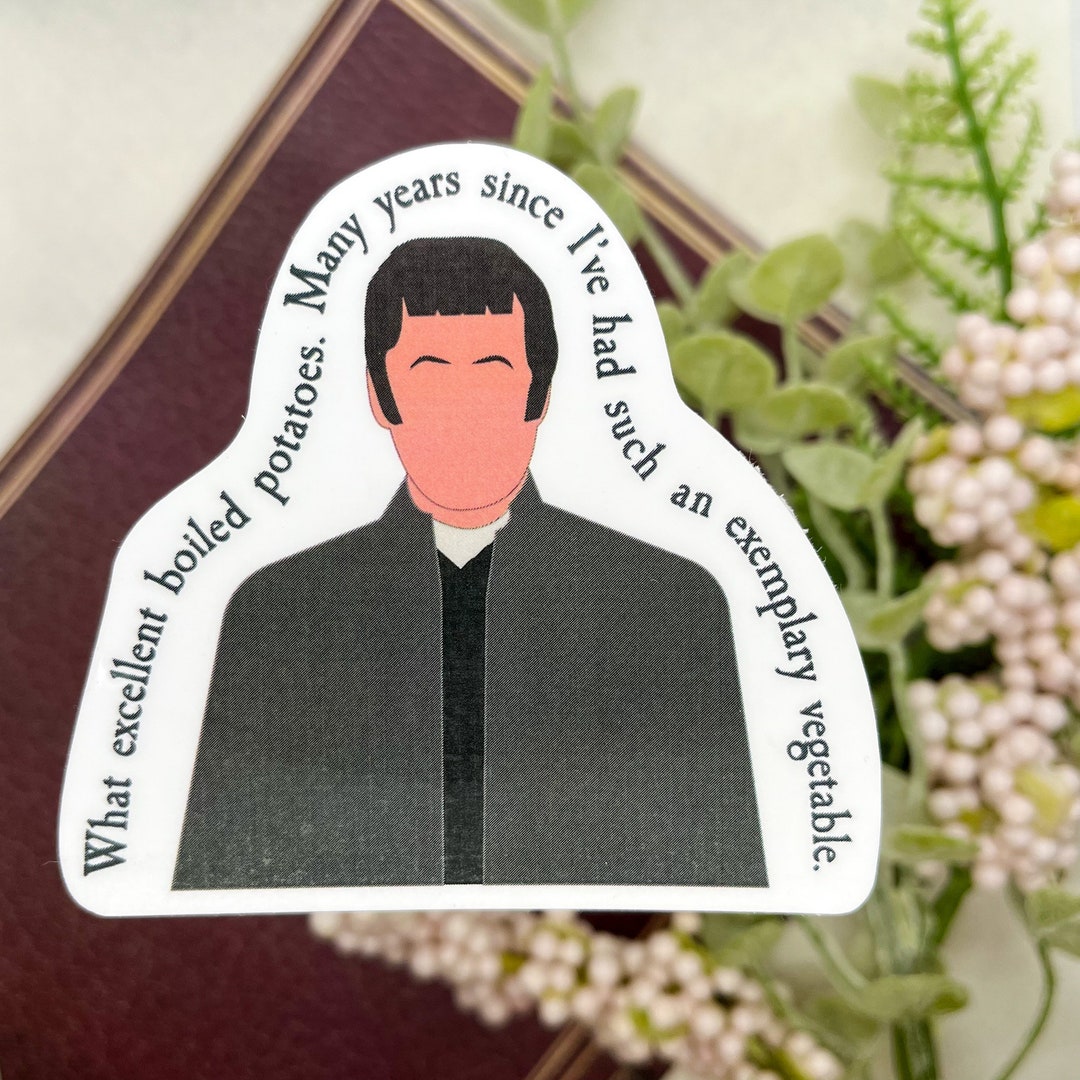 Mr. Collins Sticker - Excellent Boiled Potatoes - Jane Austin - Pride ...