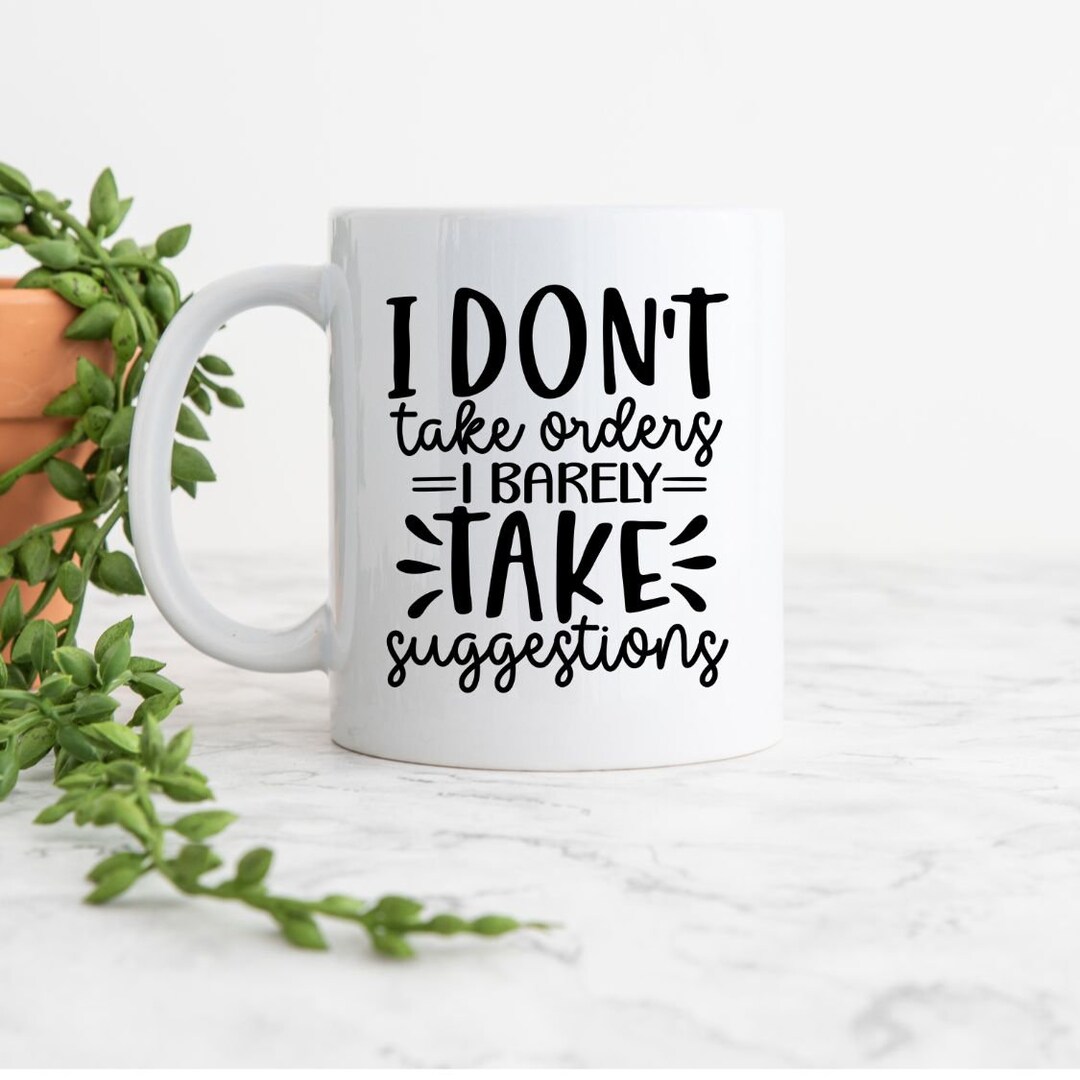 I Don't Take Orders. Husband Gift. Best Man Gift, Work Gift, Boss Gift ...