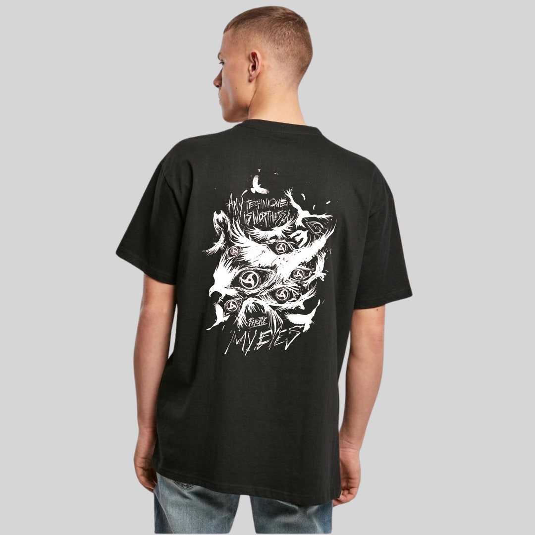 Itachi Naruto Oversized Anime Shirt Naruto Shippuden Gym Shirt ...
