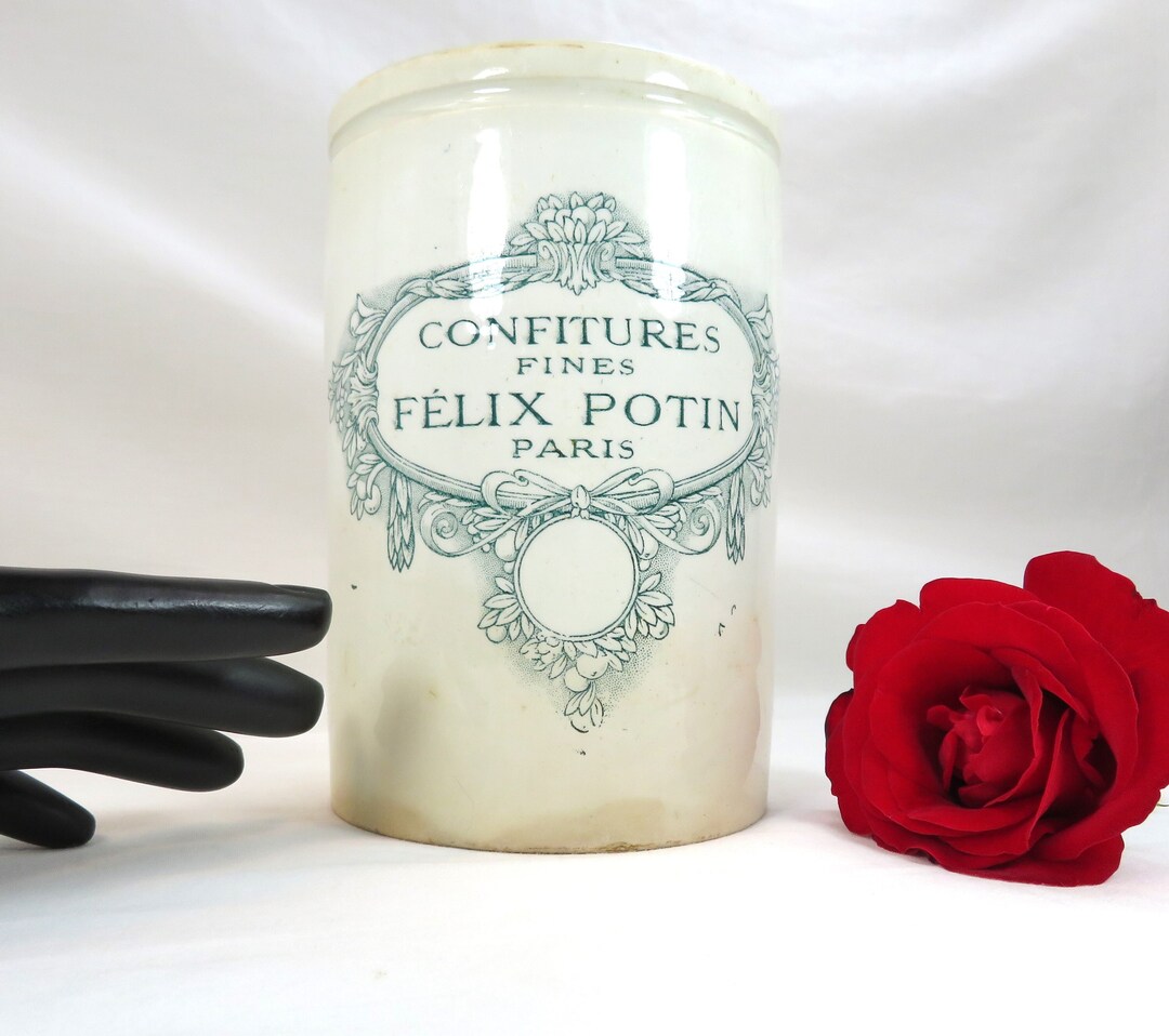 Large Model FELIX POTIN Jam Pot, Very Good Condition and Signed ...