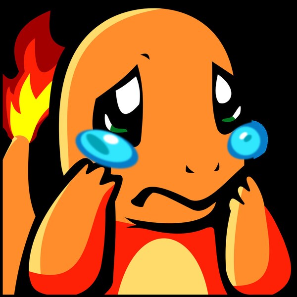 Sad Charmander - Etsy