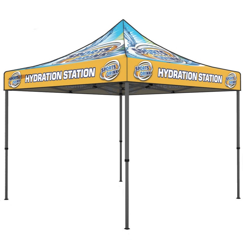10'x10' Custom Business Canopy Business Canopy - Etsy