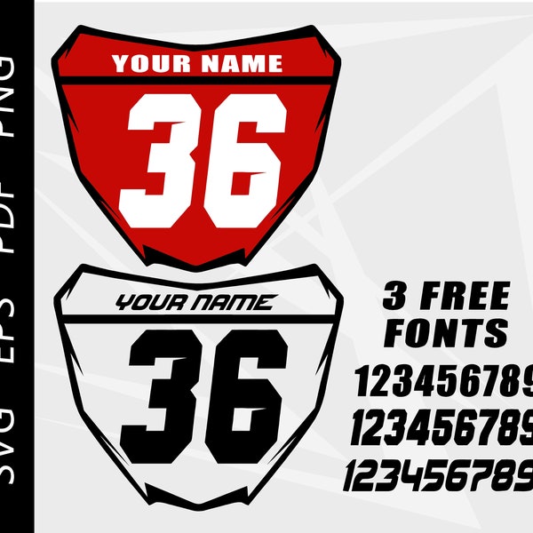 Race Number Decals - Etsy UK