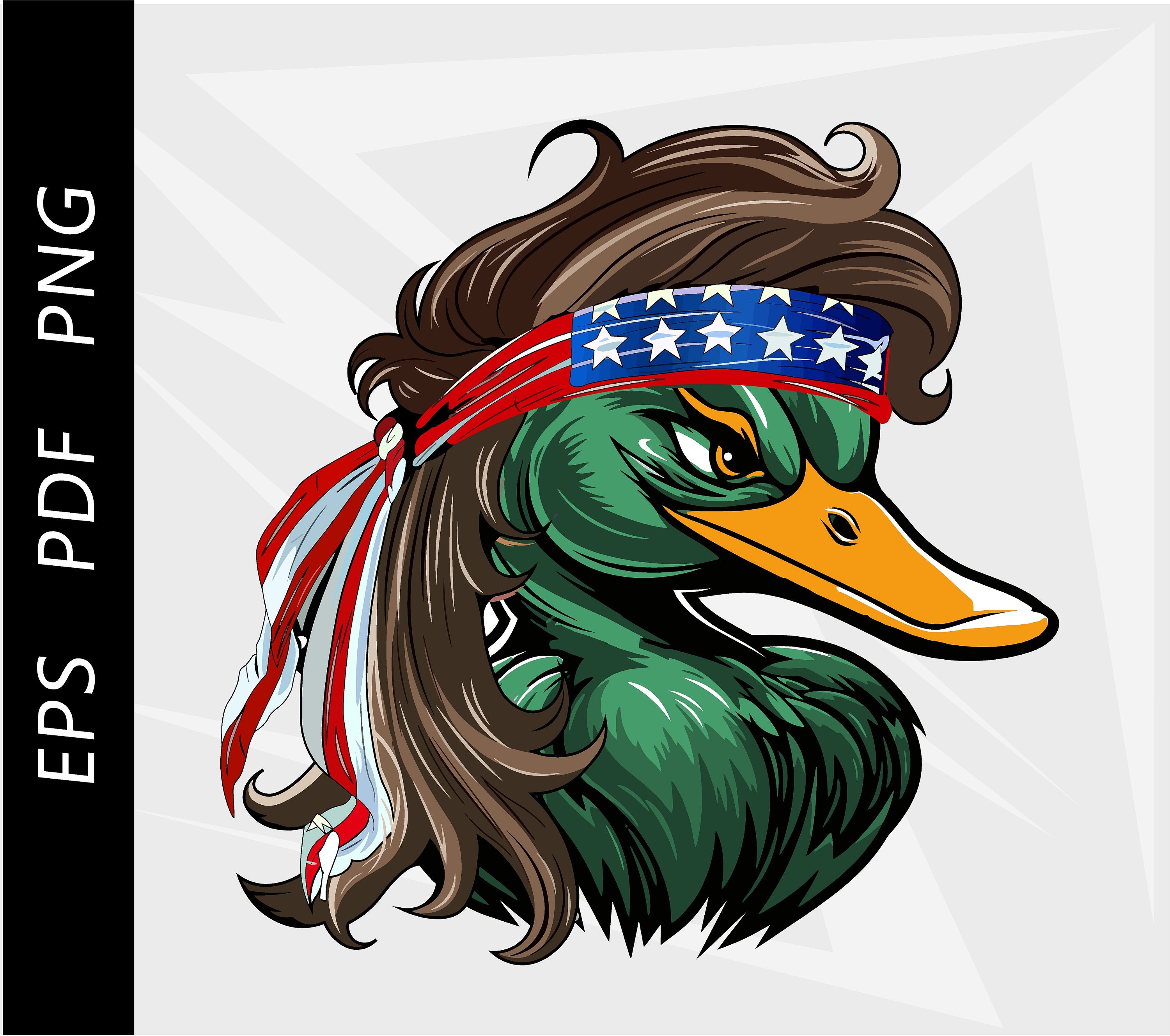 Mallard Mullet Design, Wood Duck, Duck Hunting , Duck, Waterfowl Design ...