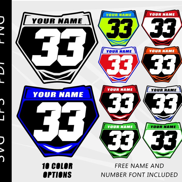 Motorcycle Number Plate Png - Etsy