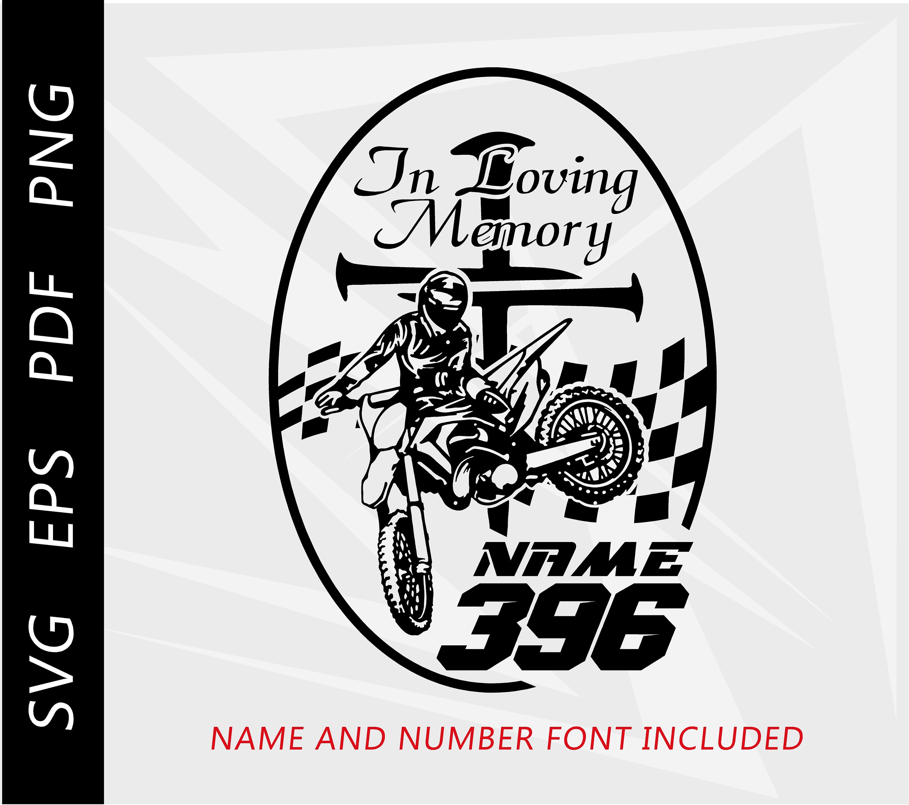 In Loving Memory Motocross Racing Design, MX Memory, in Memory Of, Mx ...