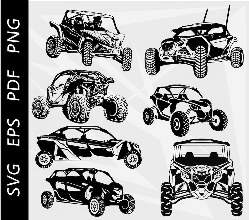 Can-am, sxs, utv bundle, can-am clipart, can am svg,eps,pdf,png ...