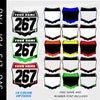 Motocross Racing Number Plate, Mx Plate, Custom Mx Number Plate, Svg ...