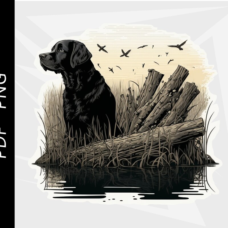 Black Lab Svg - Etsy