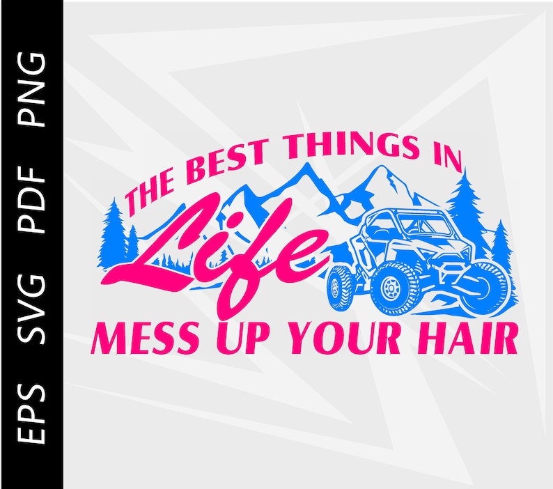 Best Things in Life Polaris RZR Sxs Utv RZR Clipart - Etsy