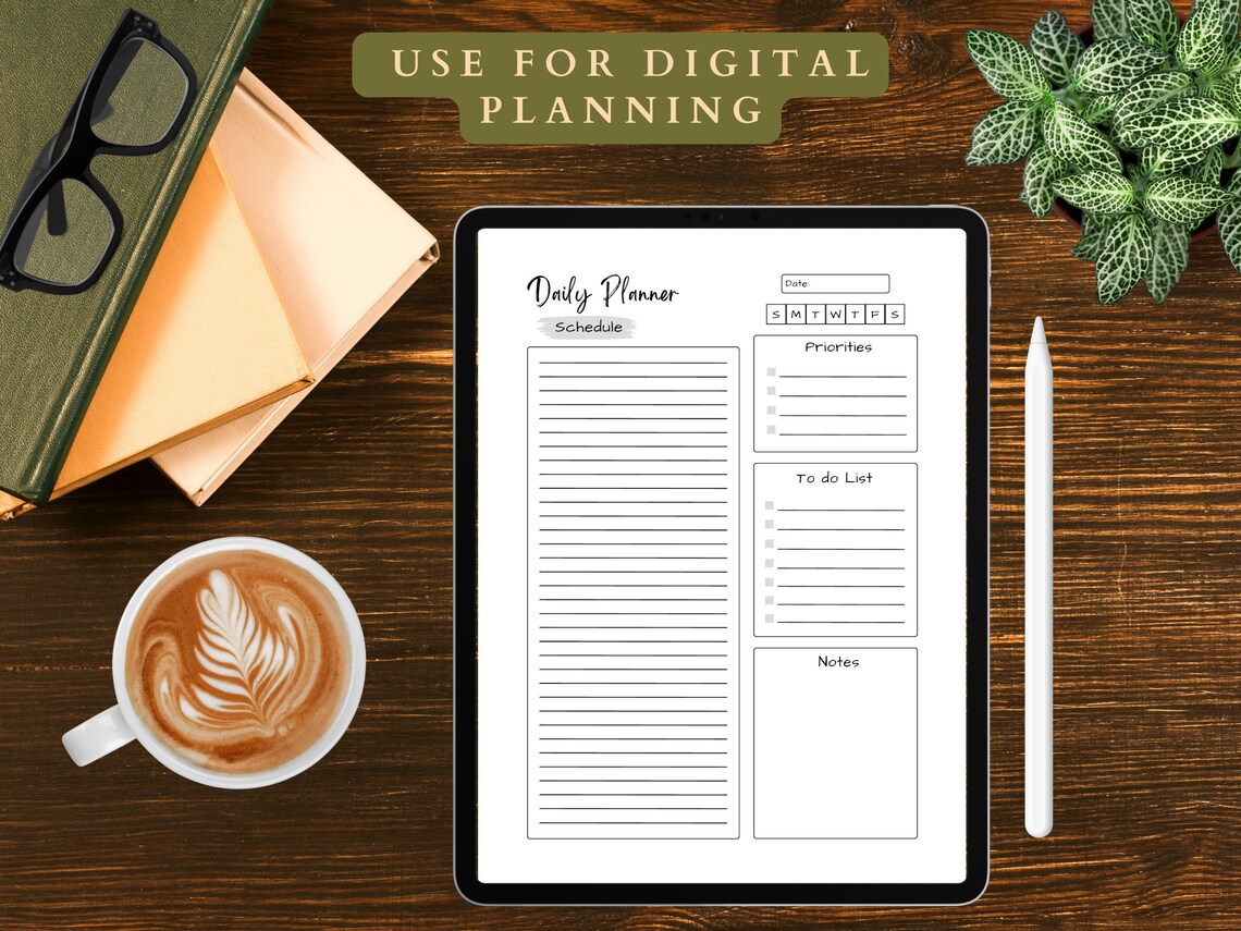 Daily Time Blocking Printable Daily Schedule Daily to Do List Hourly ...