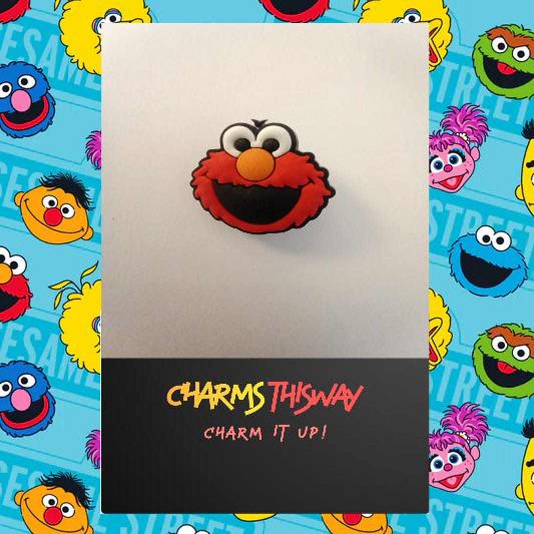Elmo Sesame Street Crocs Shoes Charms - Etsy